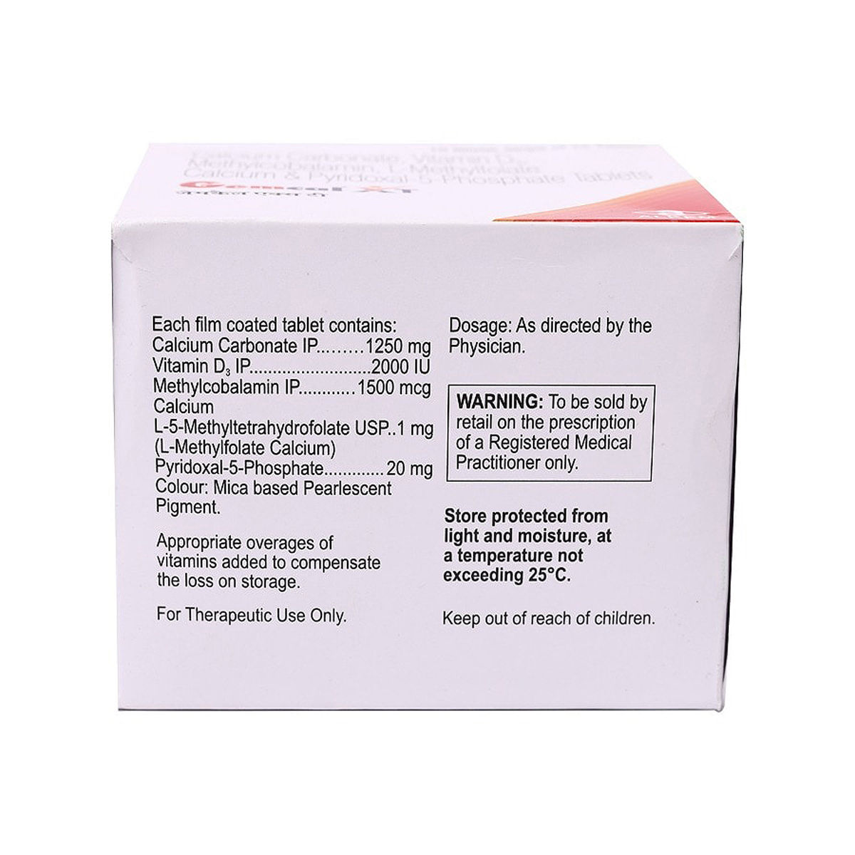 Gemcal XT Tablet | Uses, Side Effects, Price | Apollo Pharmacy