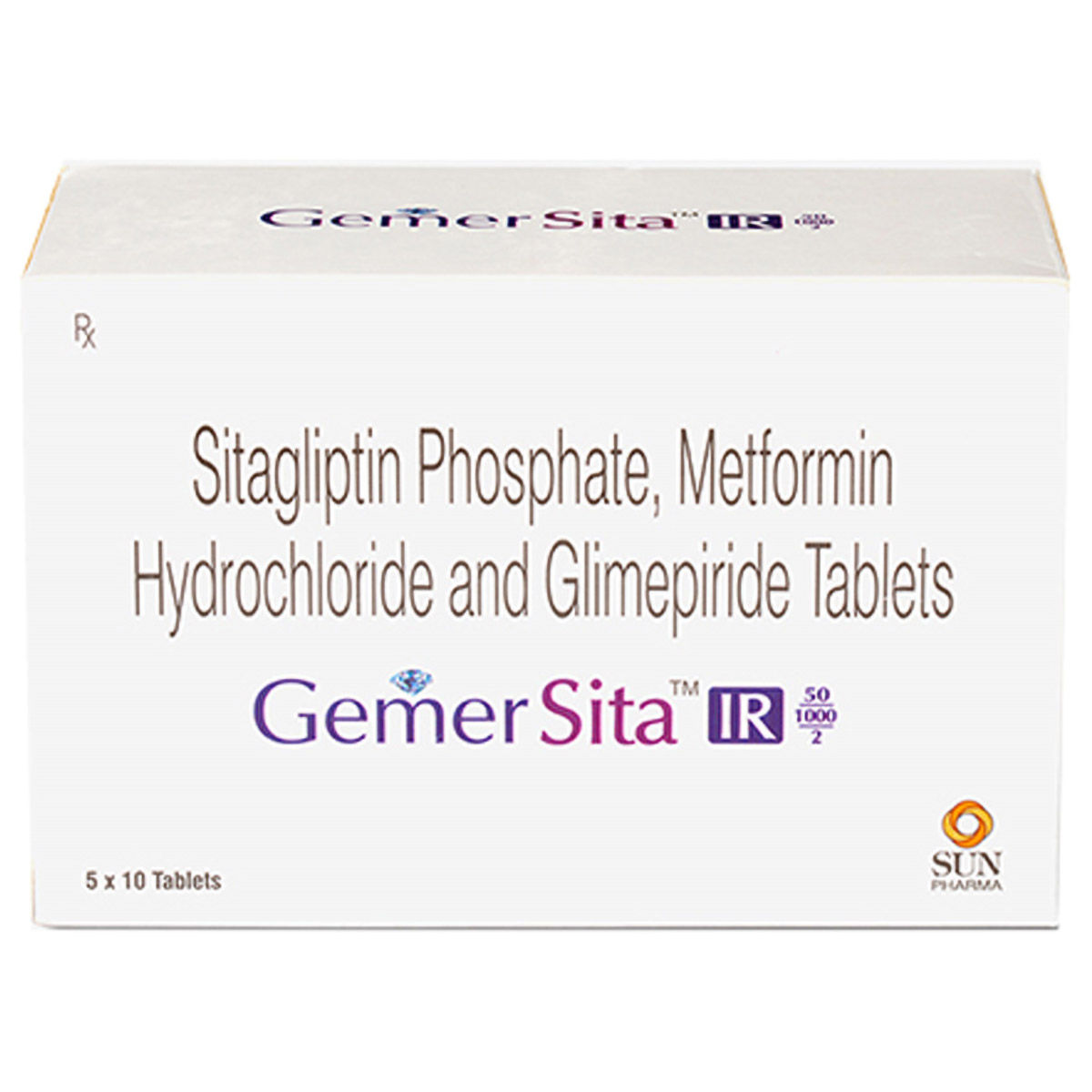Gemer Sita IR 50/1000/2 Tablet | Uses, Side Effects, Price | Apollo ...