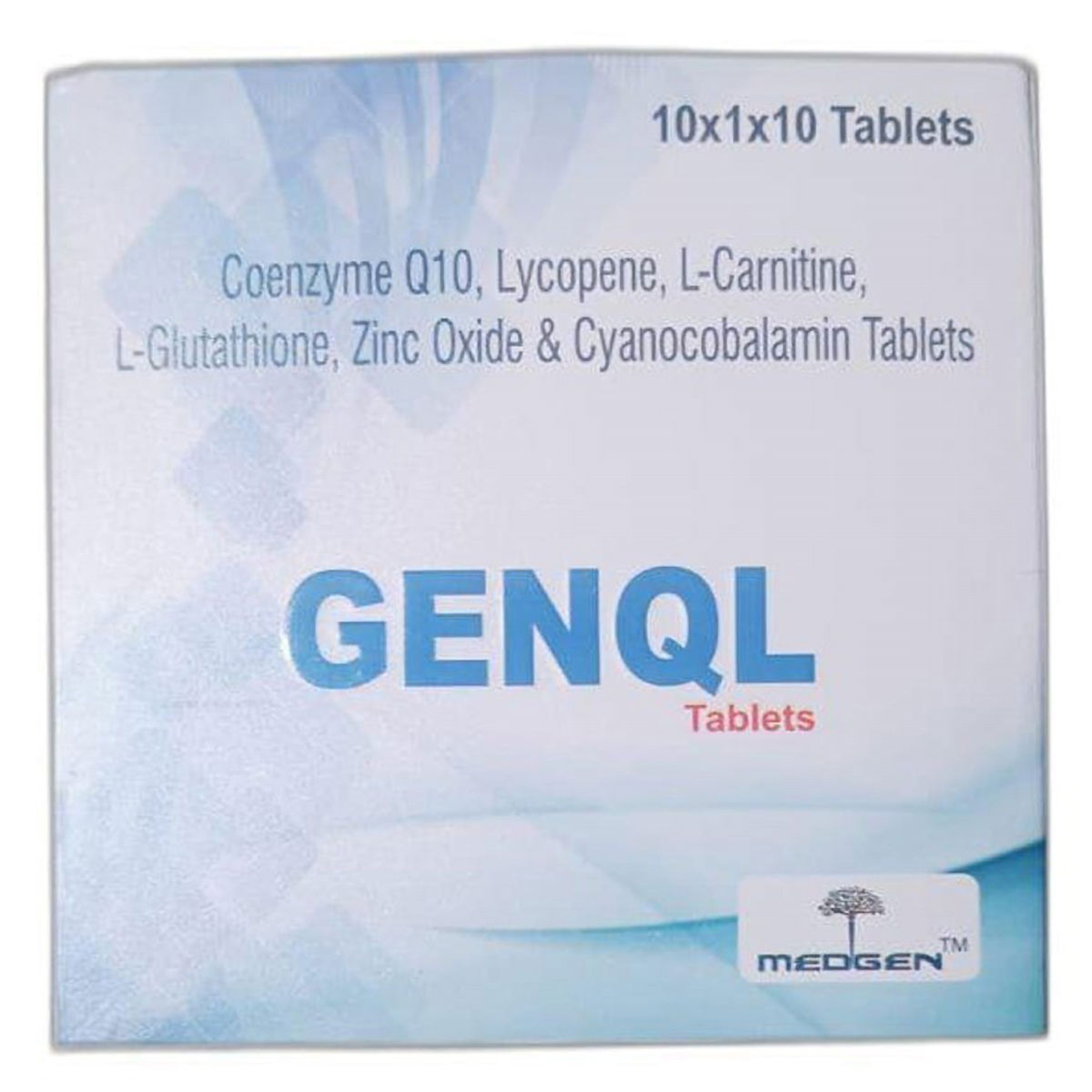 Genql Tablet 10's Price, Uses, Side Effects, Composition - Apollo Pharmacy
