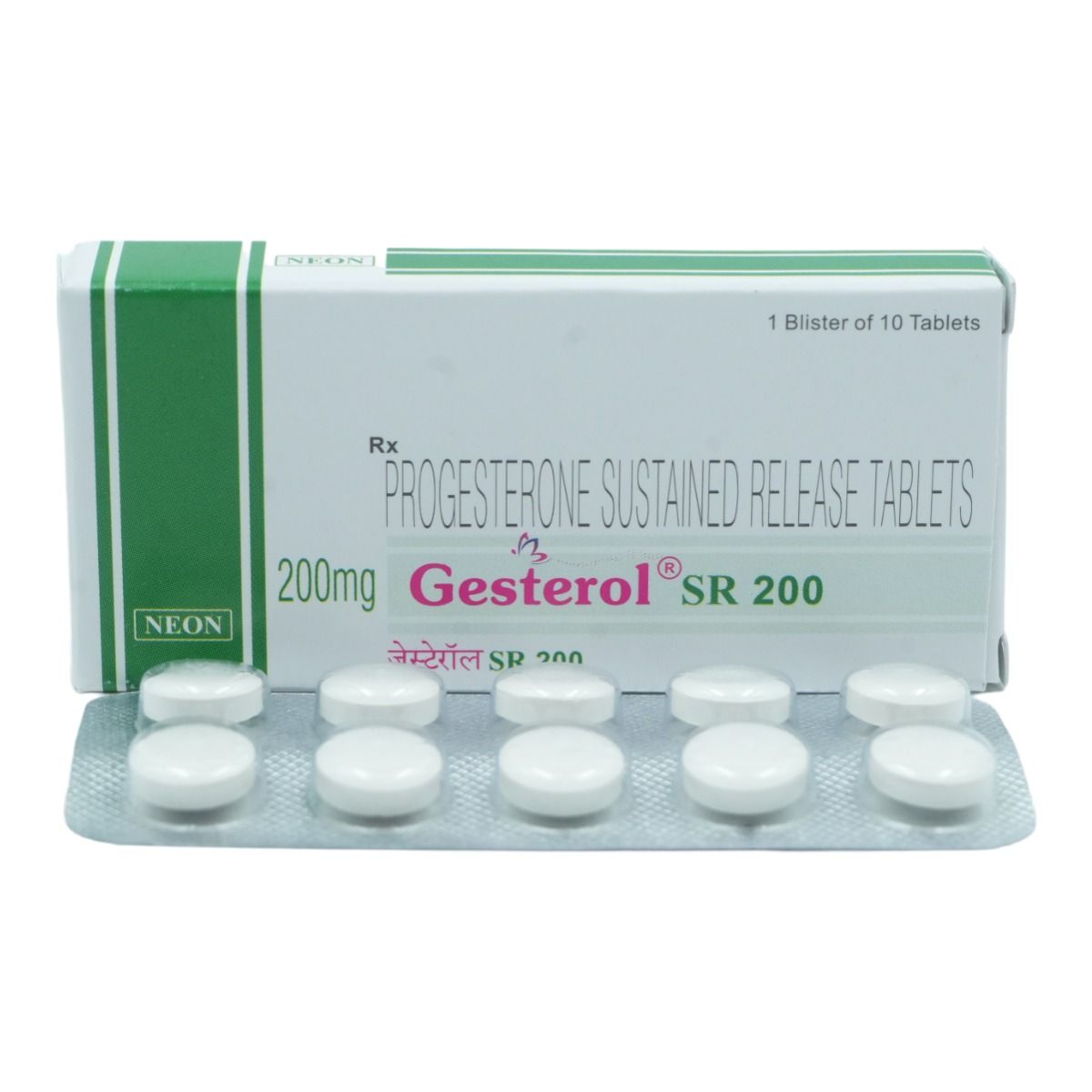 Gesterol SR 200 Tablet 10's Price, Uses, Side Effects, Composition ...