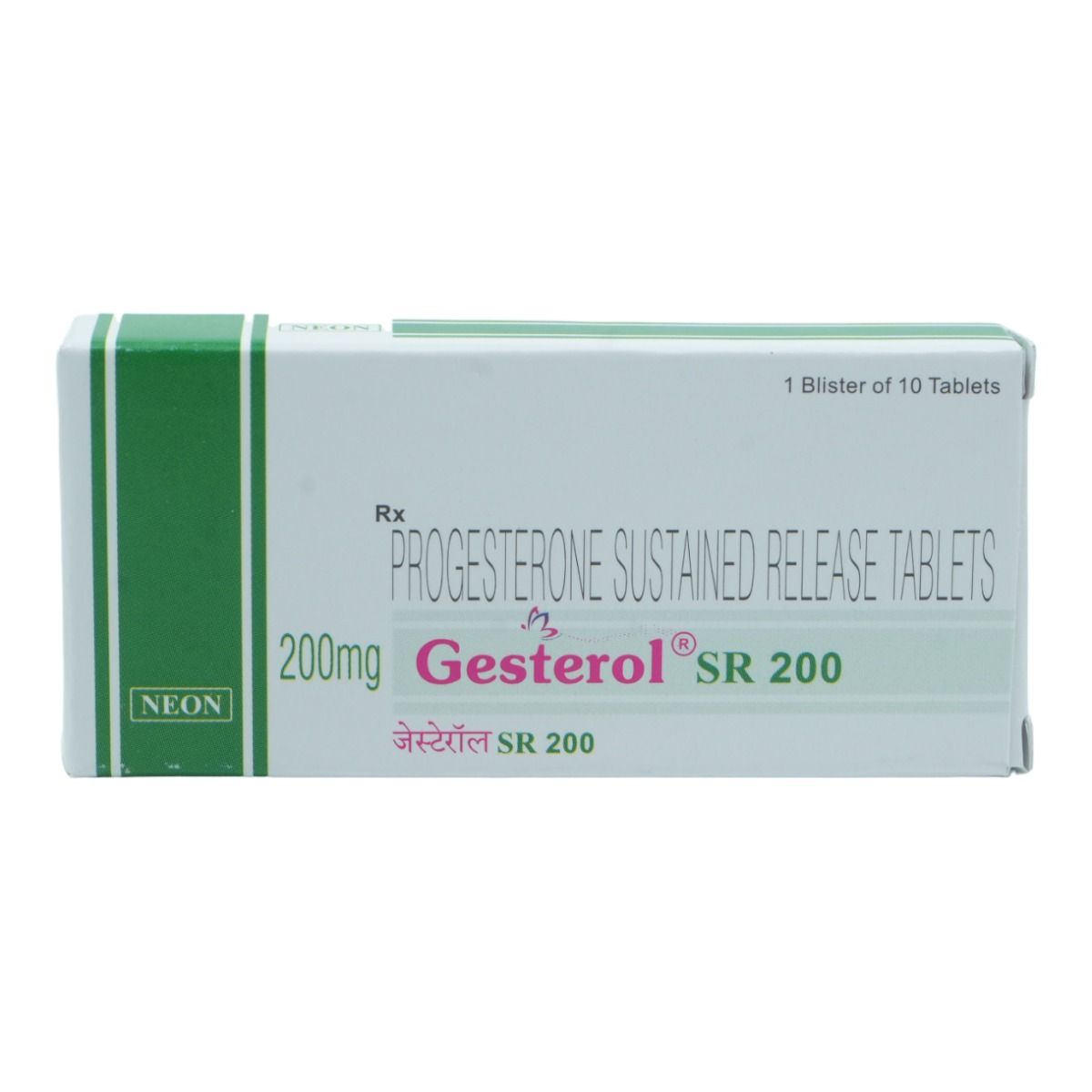 Gesterol SR 200 Tablet 10's Price, Uses, Side Effects, Composition ...