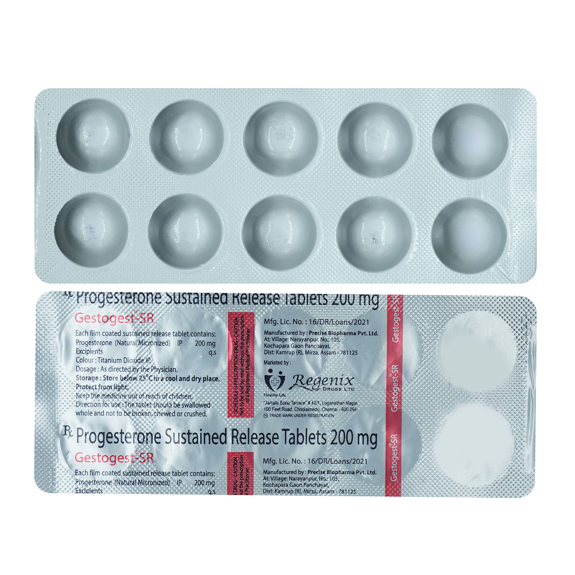 Gestogest SR 200 Tablet | Uses, Side Effects, Price | Apollo Pharmacy