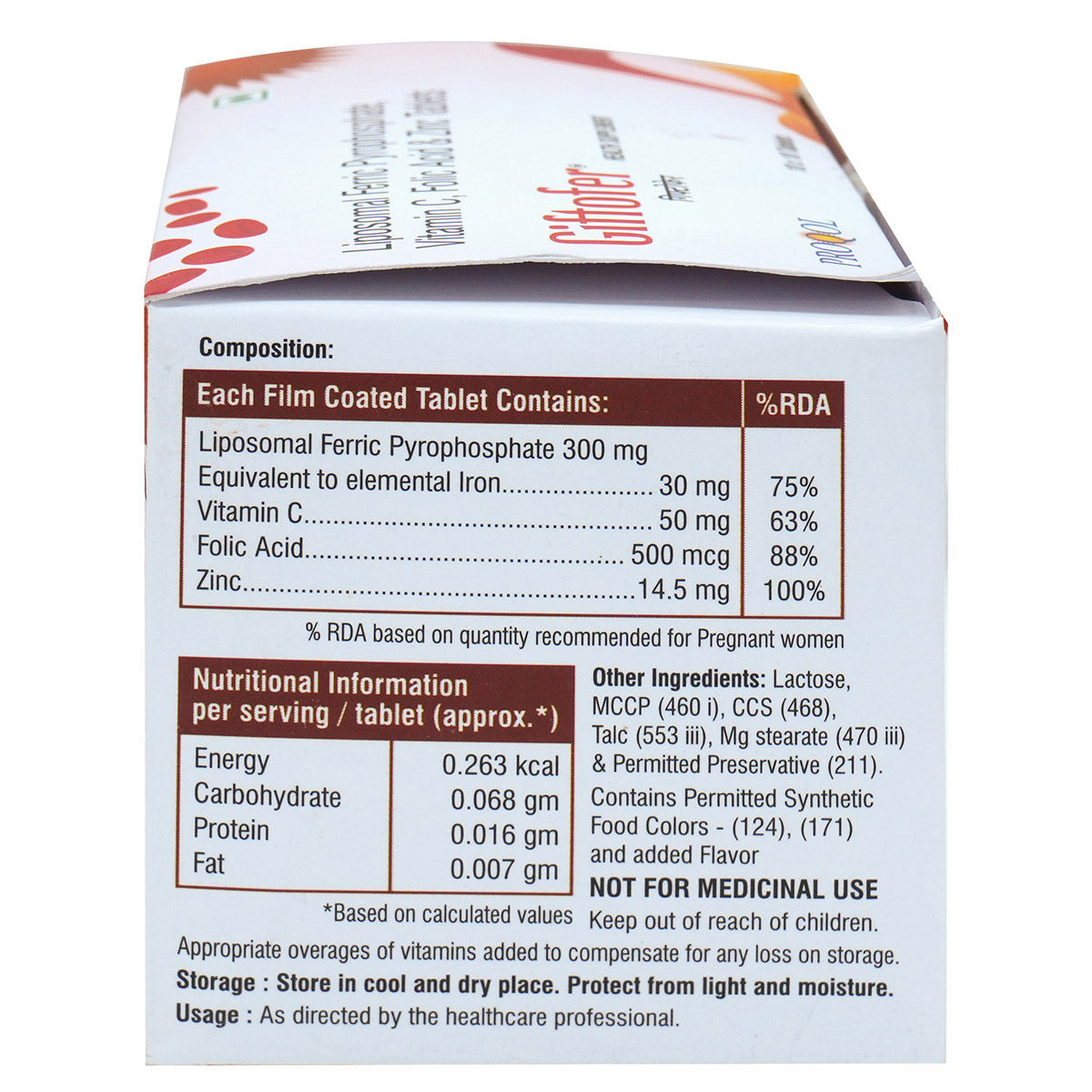 Giftofer Tablet 10's | Uses, Side Effects, Price | Apollo Pharmacy