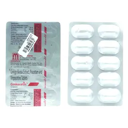 Ginkocetin Tablet | Uses, Side Effects, Price | Apollo Pharmacy