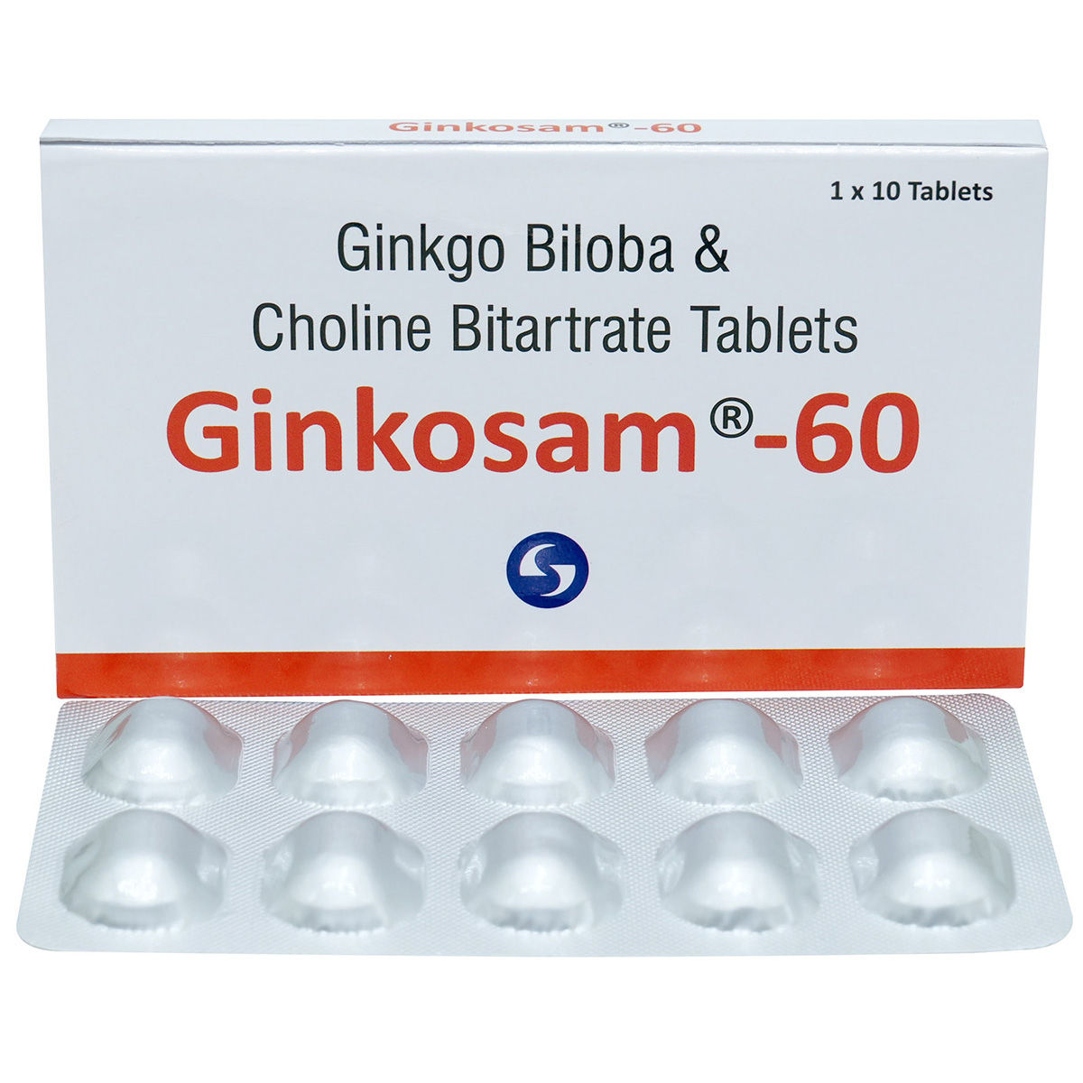 Ginkosam-60 Tablet | Uses, Side Effects, Price | Apollo Pharmacy