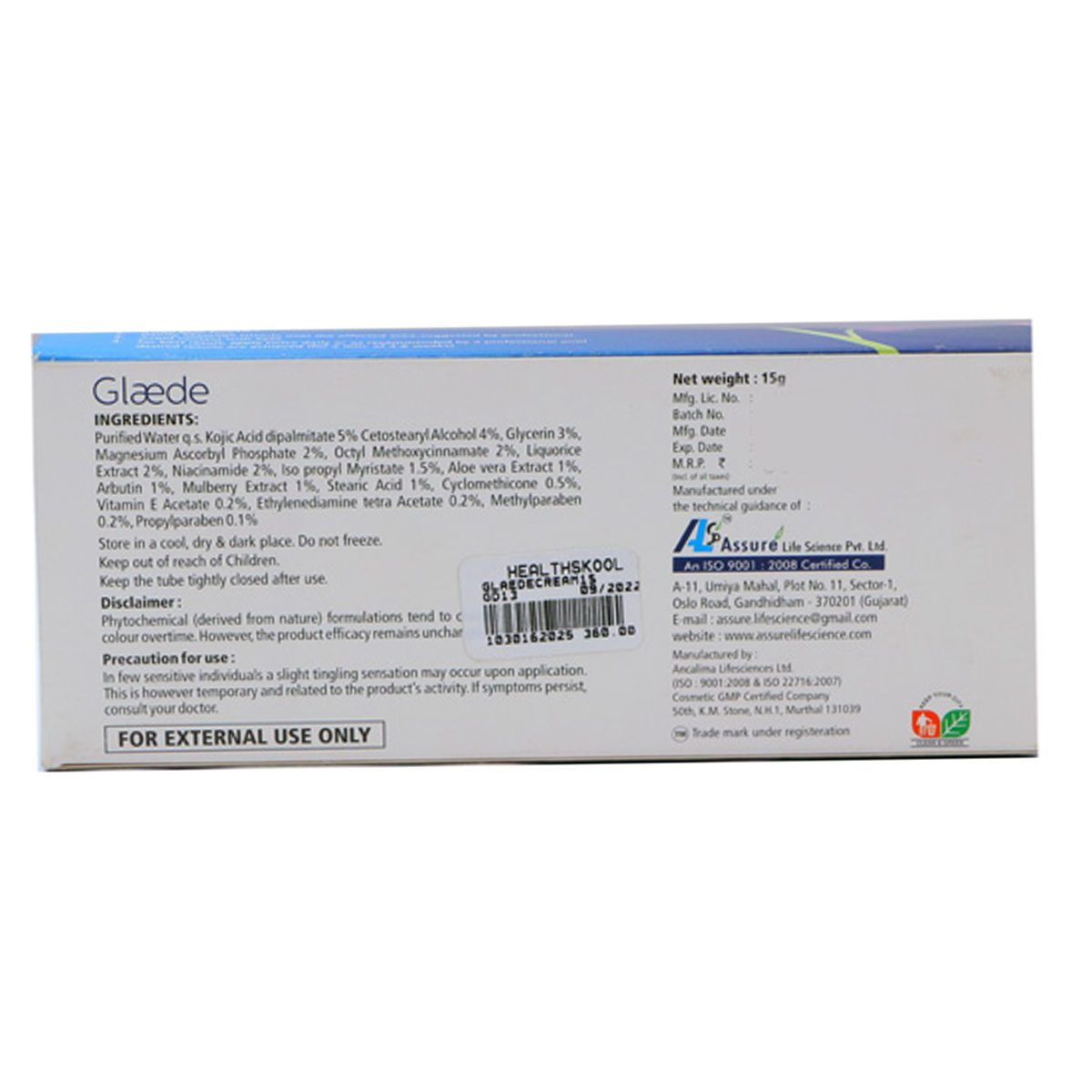 Glaede Cream | Uses, Side Effects, Price | Apollo Pharmacy