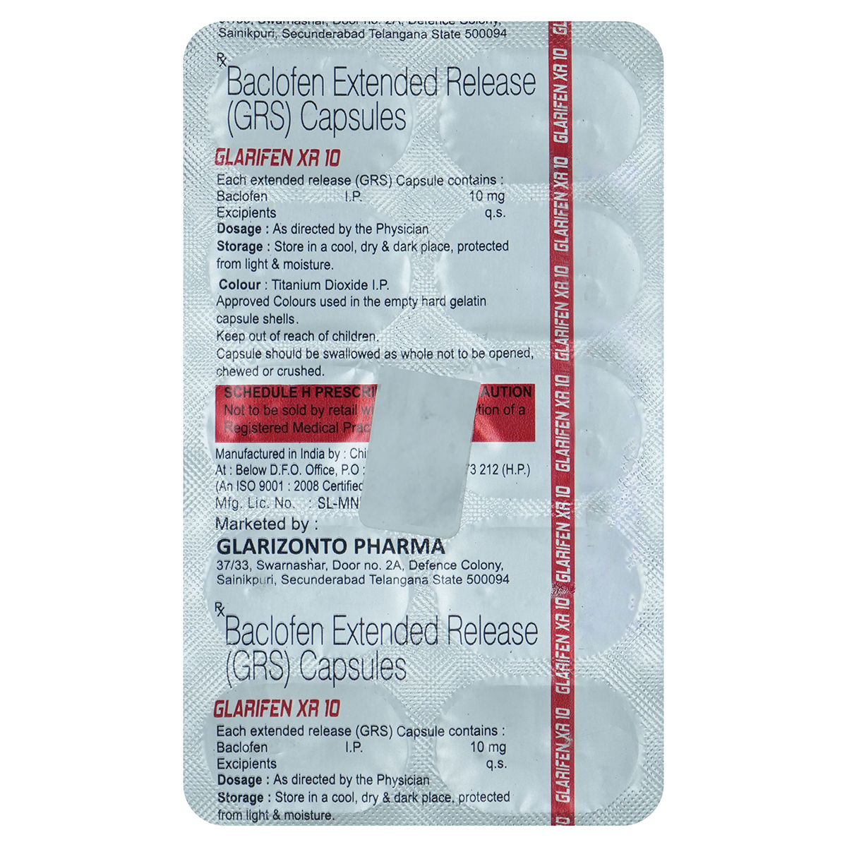 Glarifen XR 10 Capsule | Uses, Side Effects, Price | Apollo Pharmacy