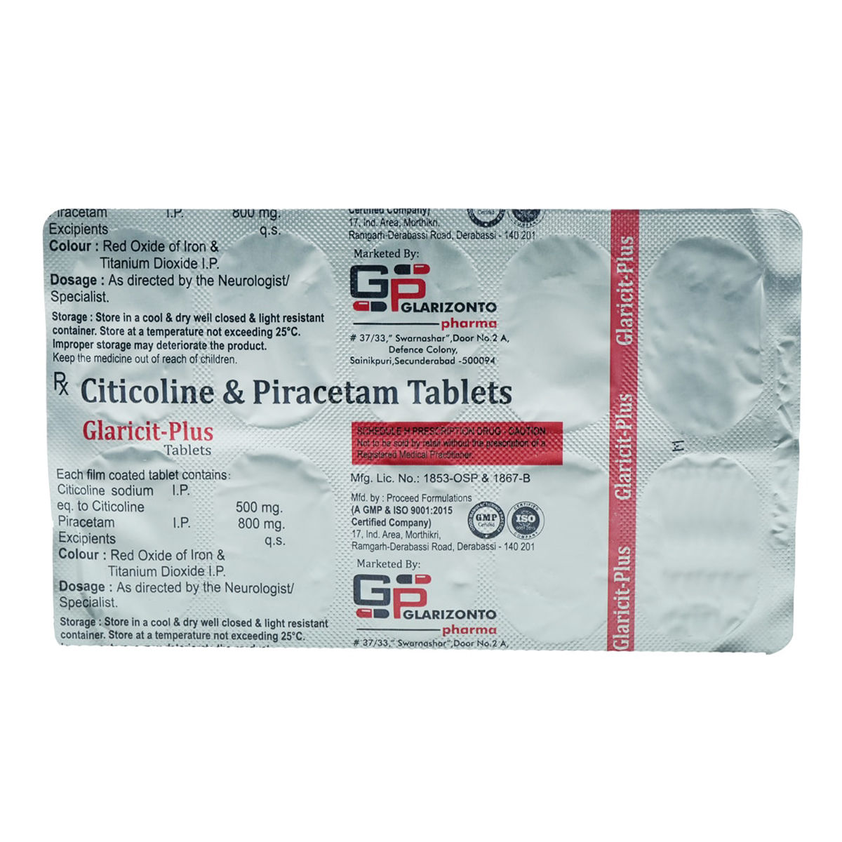 Glaricit-Plus Tablet 10's Price, Uses, Side Effects, Composition ...