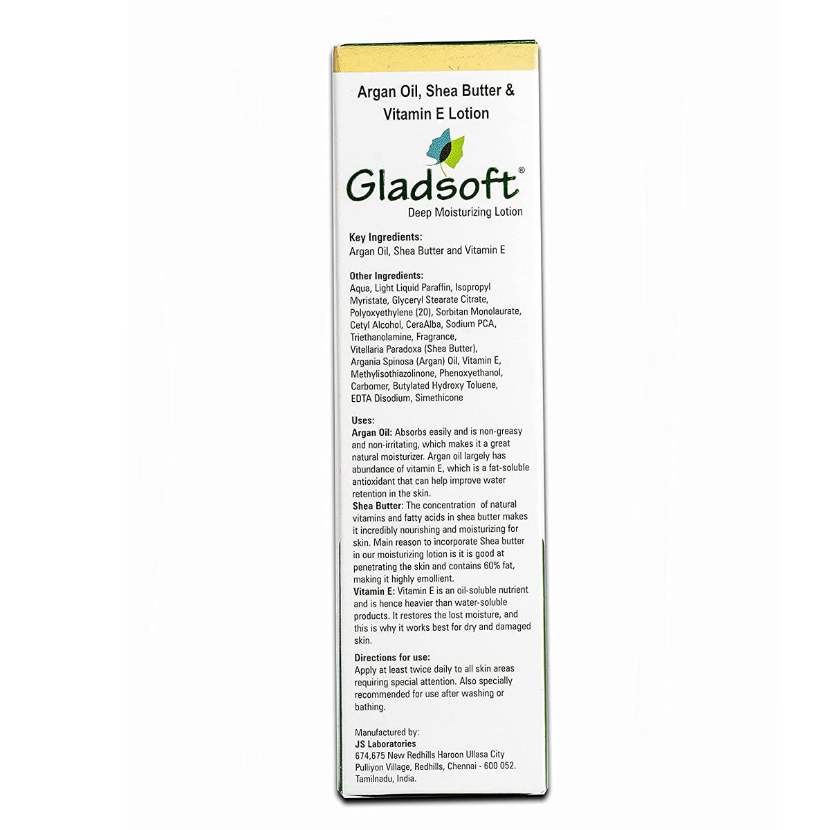 Gladsoft Deep Moisturizing Lotion 100 ml Price, Uses, Side Effects ...