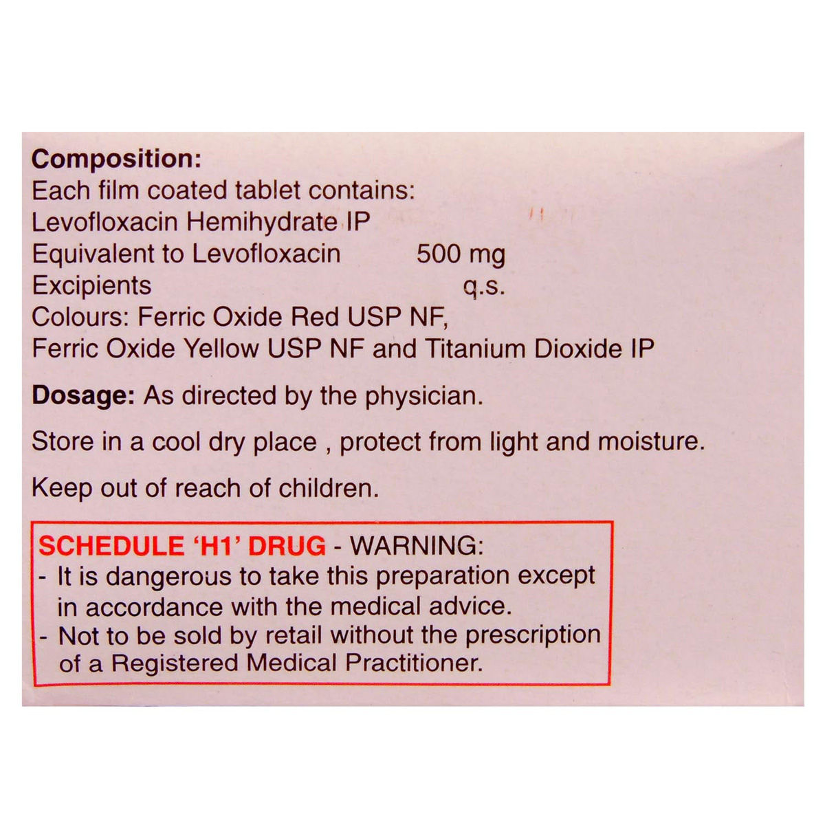 Glevo 500 Tablet 10's Price, Uses, Side Effects, Composition - Apollo ...