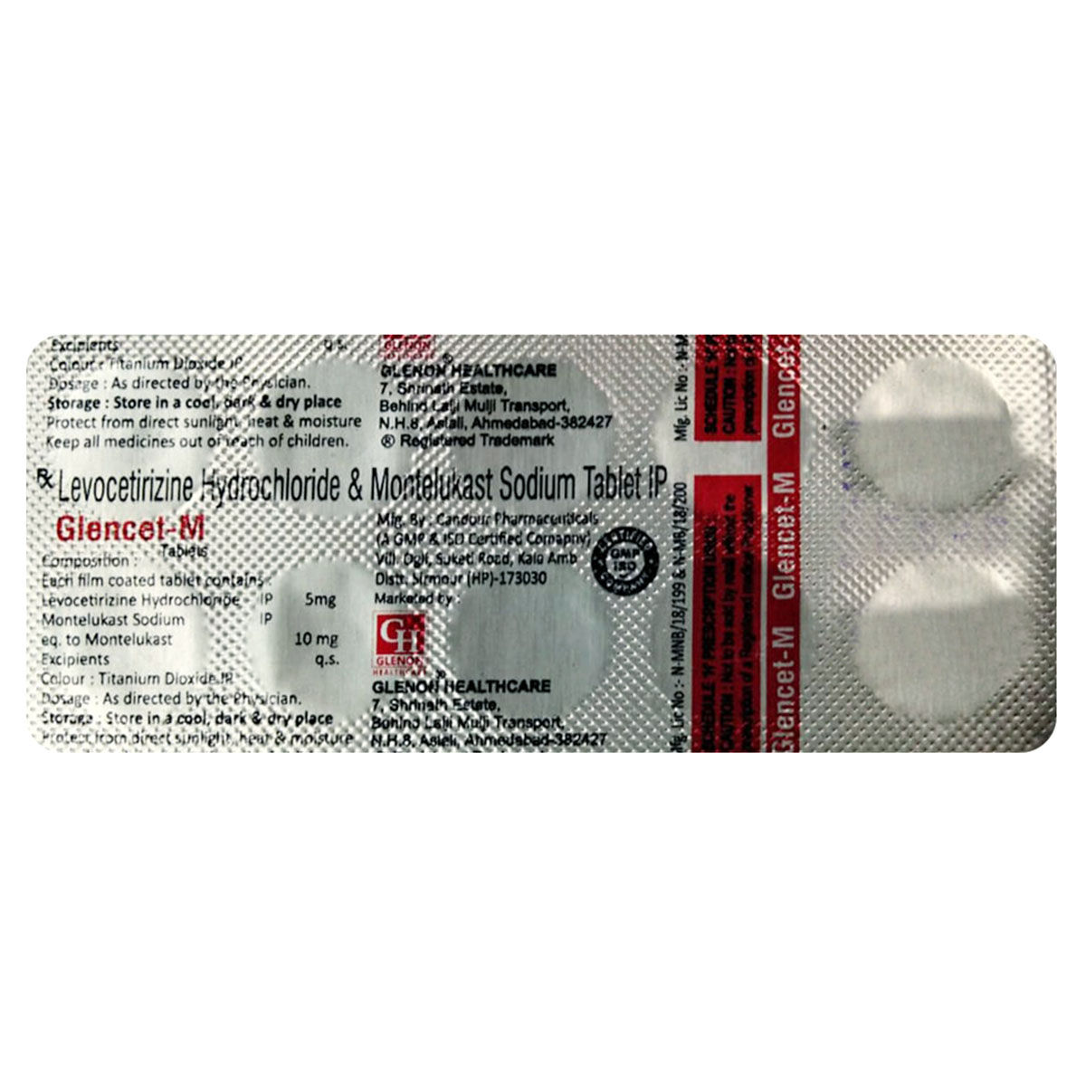 Glencet-M Tablet | Uses, Side Effects, Price | Apollo Pharmacy