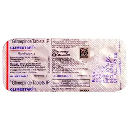 Glimestar-1 Tablet | Uses, Side Effects, Price | Apollo Pharmacy