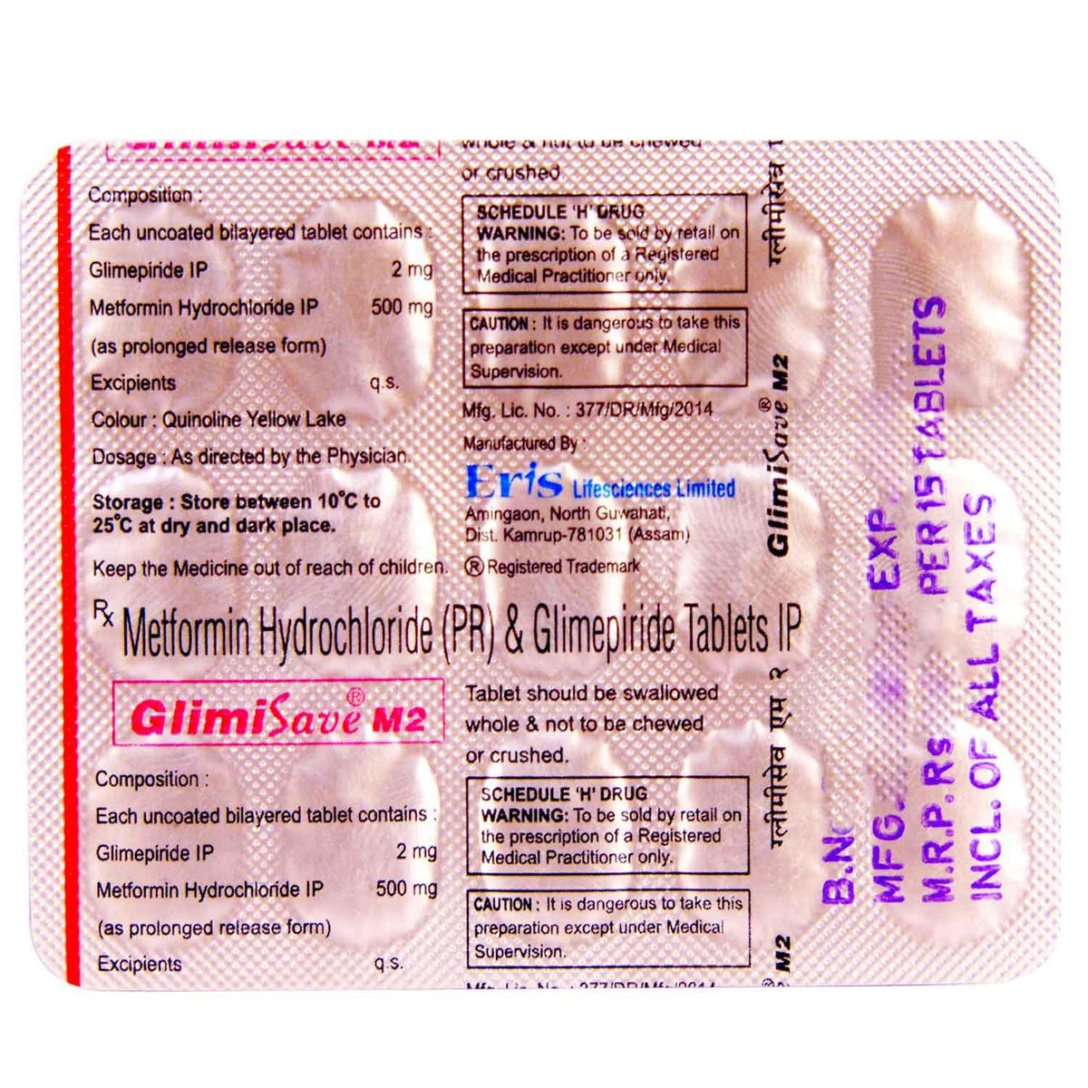Glimisave M 2 Tablet | Uses, Side Effects, Price | Apollo Pharmacy