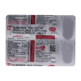 Glimp-MP2 Tablet | Uses, Side Effects, Price | Apollo Pharmacy