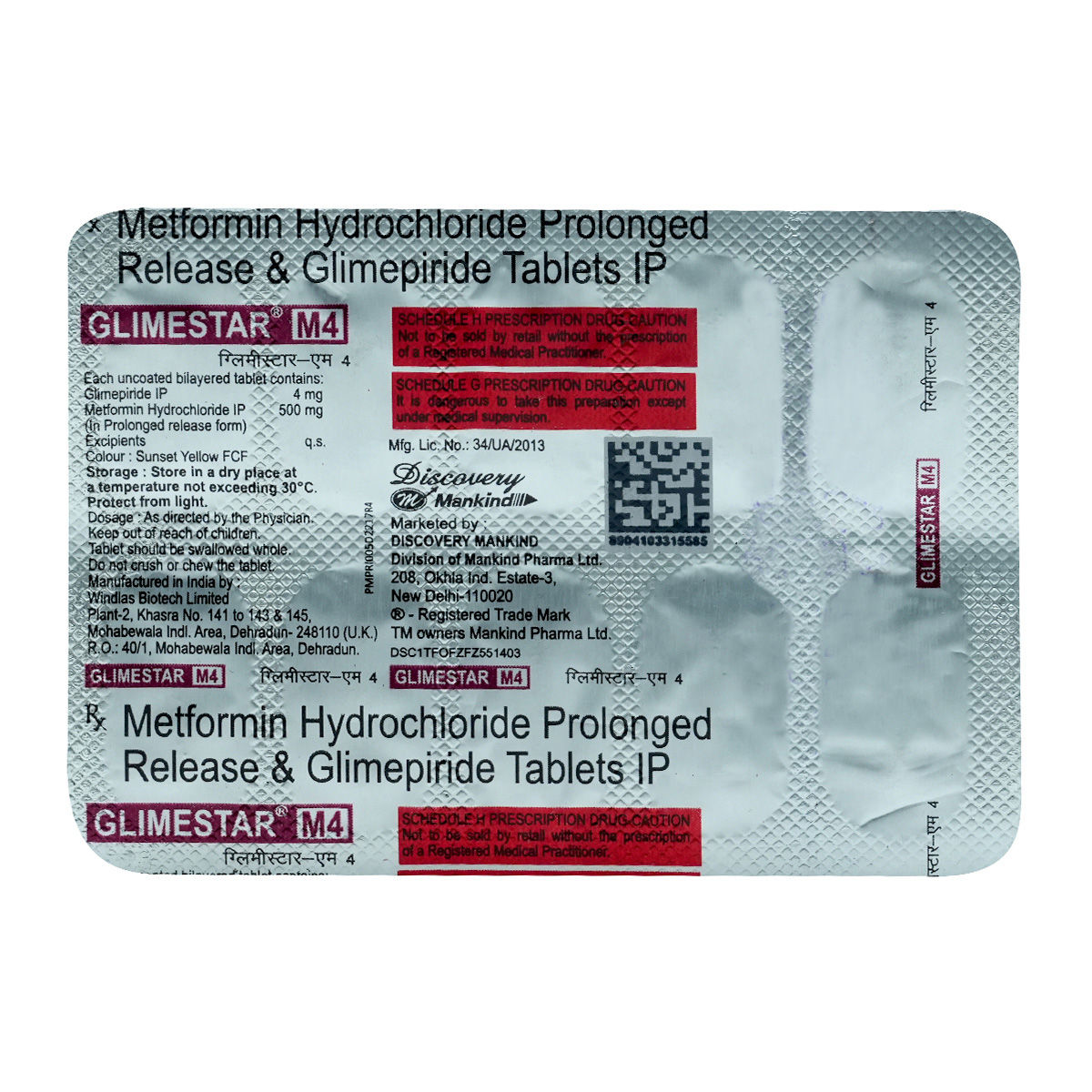 Glimestar M4 Tablet | Uses, Side Effects, Price | Apollo Pharmacy