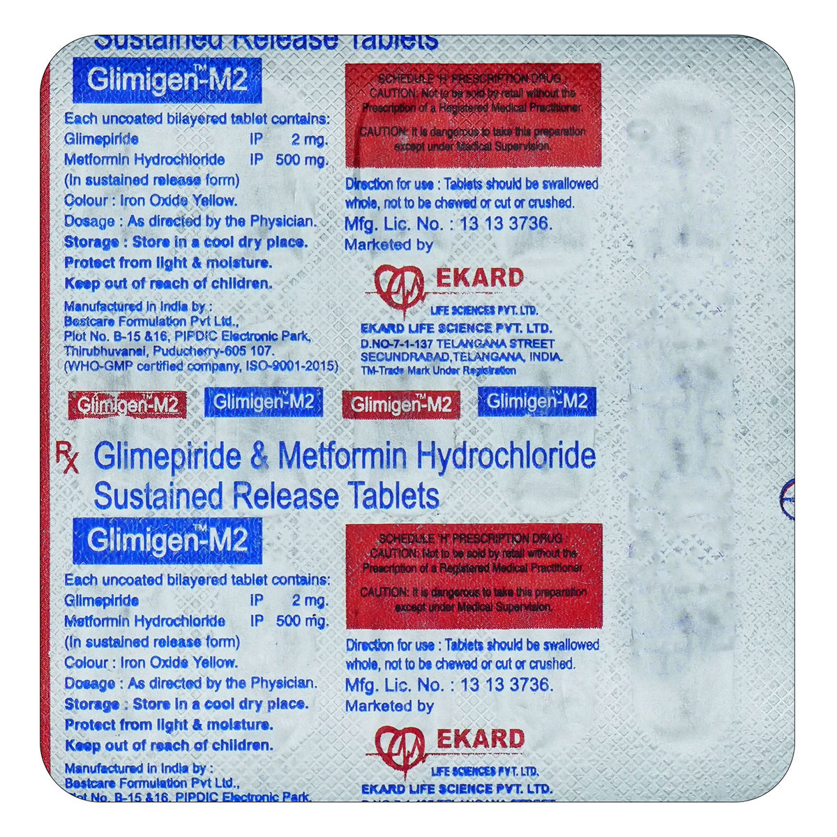 Glimigen M2 Tablet | Uses, Side Effects, Price | Apollo Pharmacy