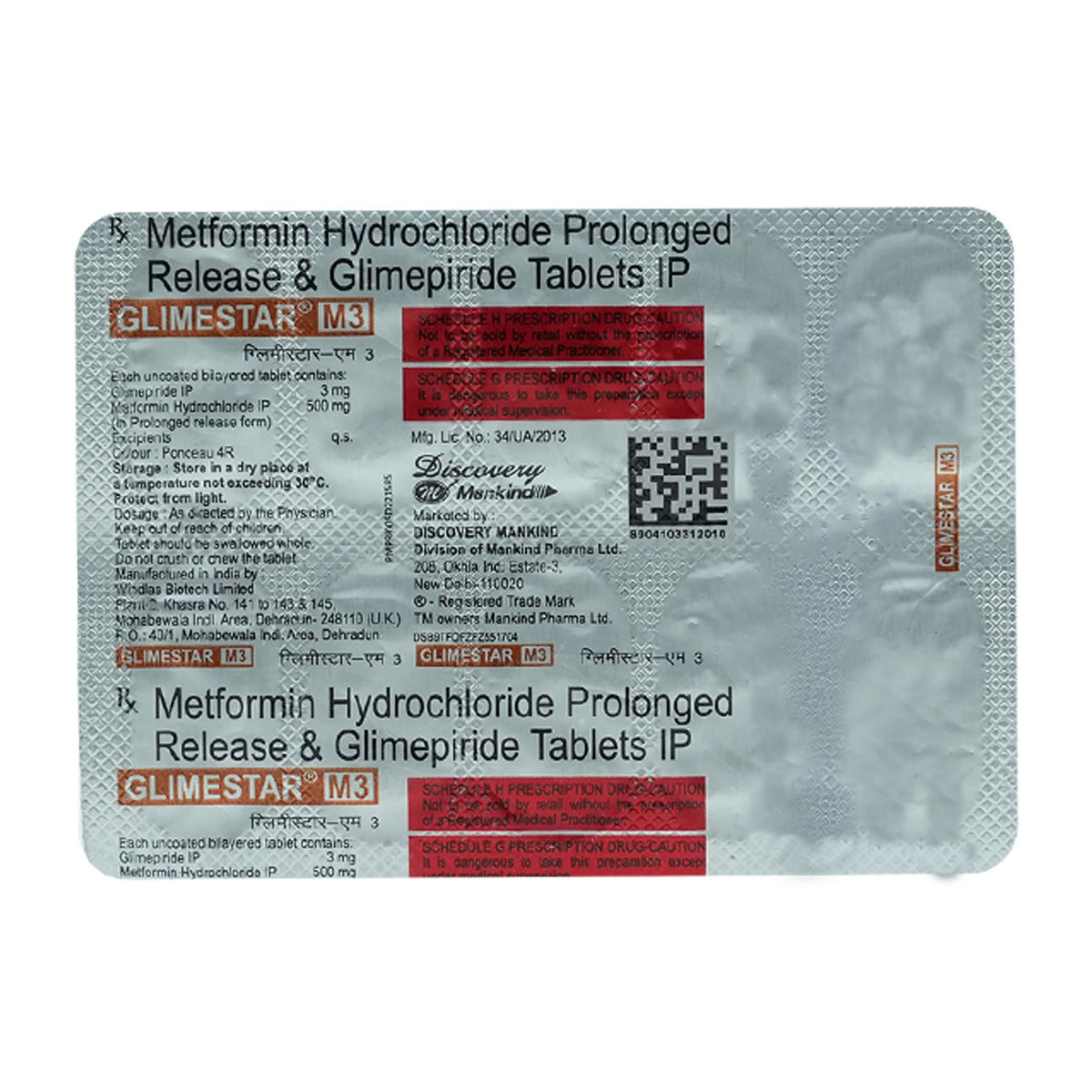 Glimestar-M 3 Tablet | Uses, Side Effects, Price | Apollo Pharmacy