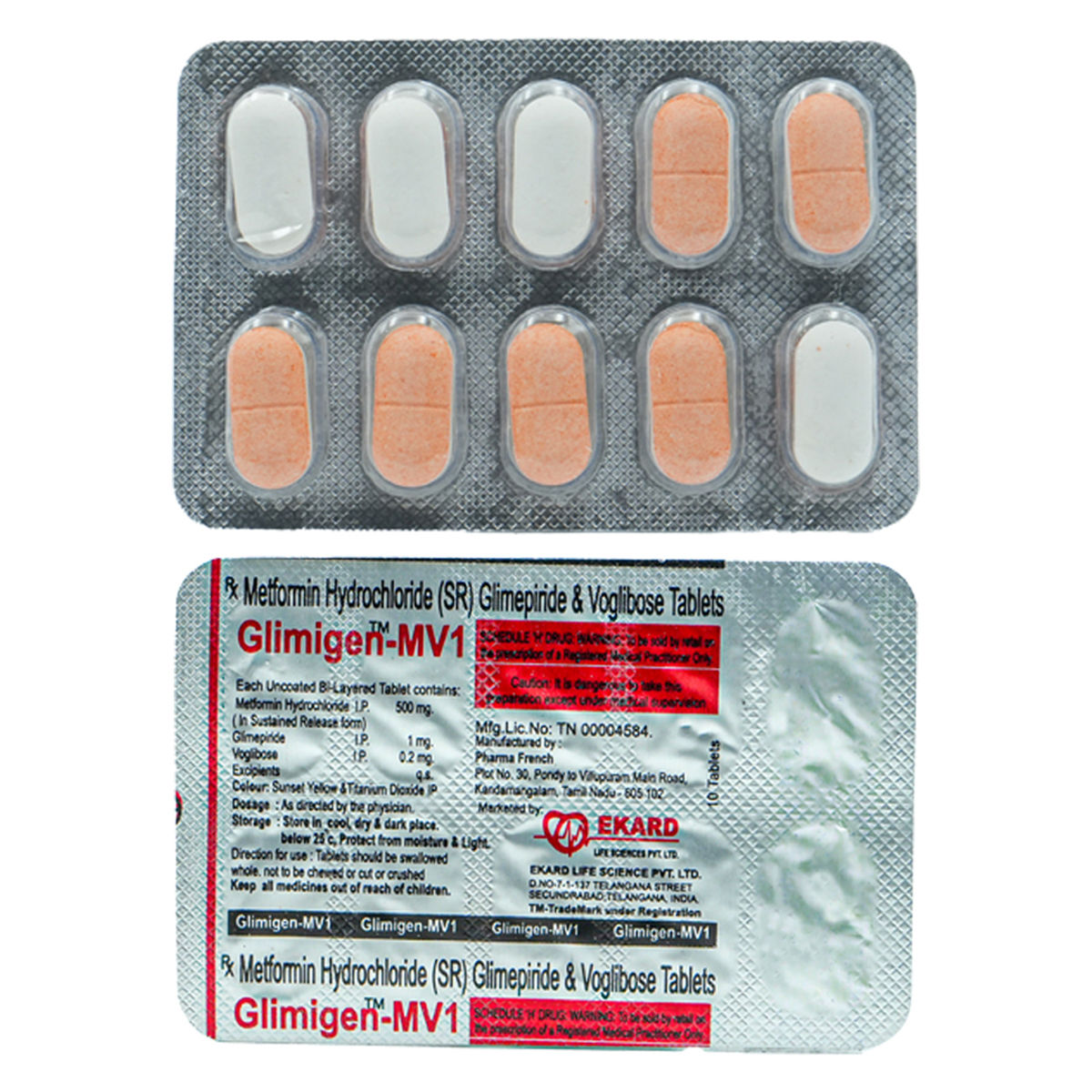 Glimigen Mv1 Tablet | Uses, Side Effects, Price | Apollo Pharmacy