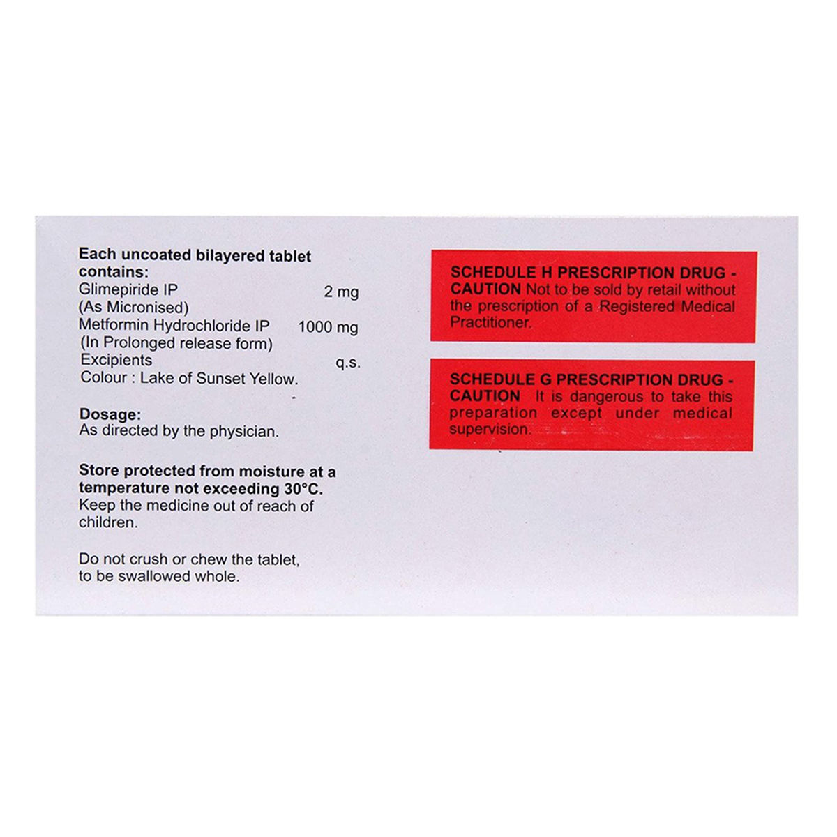 Glisen MF Forte 2 Tablet 15's Price, Uses, Side Effects, Composition ...