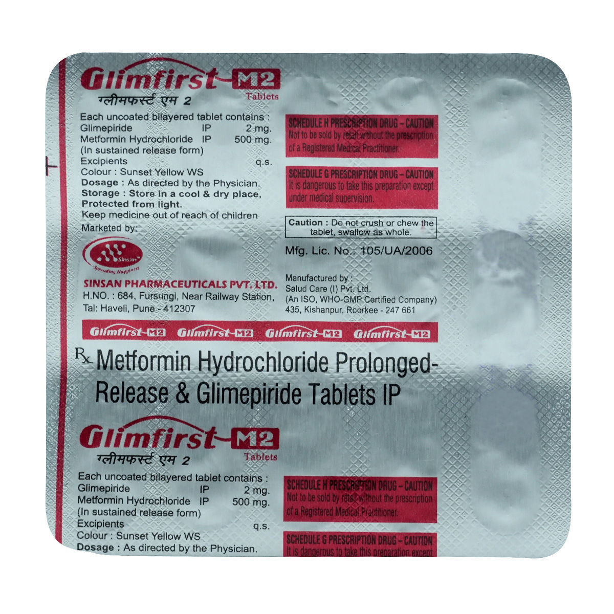 Glimfirst M2 Tablet | Uses, Side Effects, Price | Apollo Pharmacy