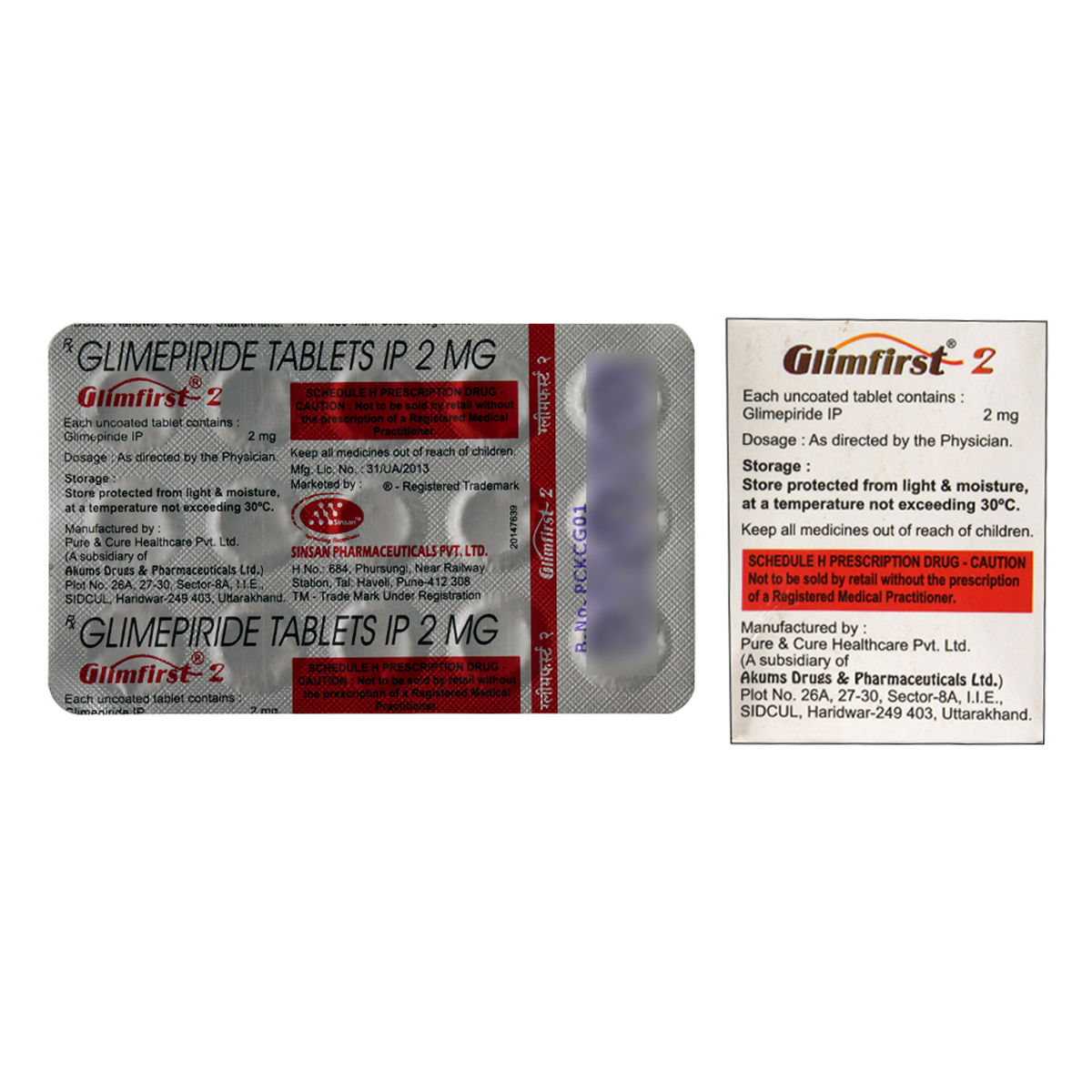 Glimfirst-2 Tablet 15's Price, Uses, Side Effects, Composition - Apollo ...