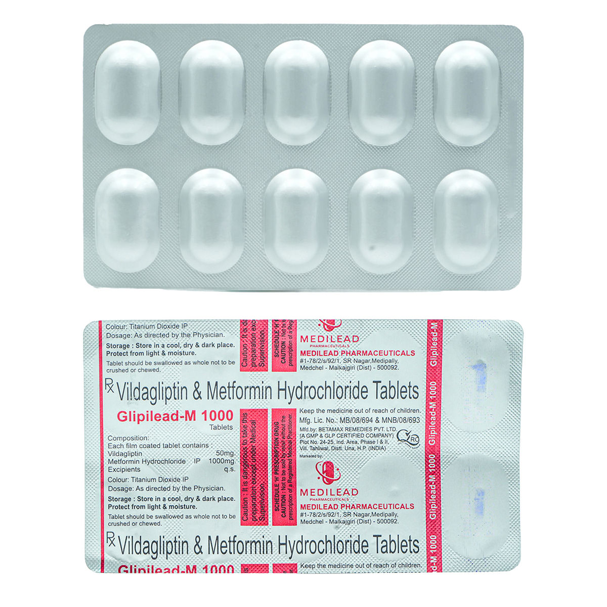 Glipilead M 1000 Tablet | Uses, Side Effects, Price | Apollo Pharmacy