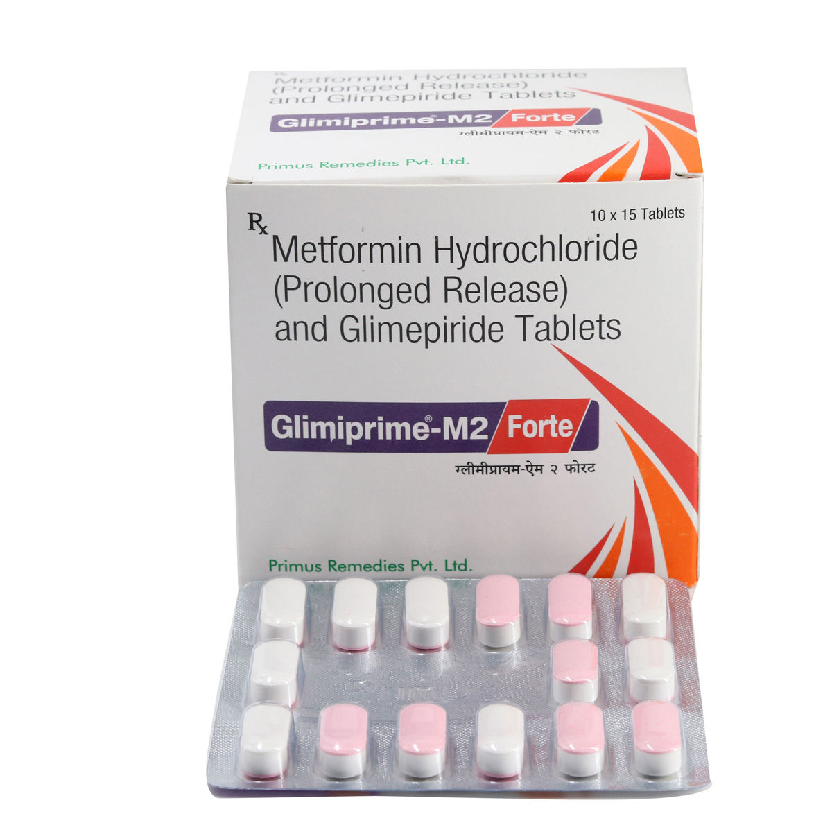 Glimiprime-M2 Forte Tablet 15's Price, Uses, Side Effects, Composition - Apollo Pharmacy