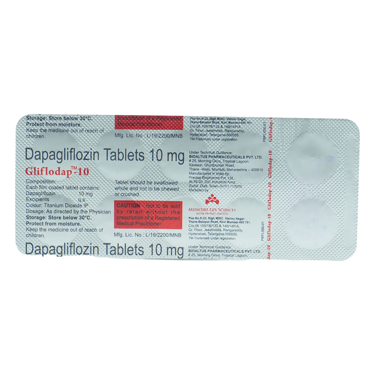 Gliflodap-10 Tablet | Uses, Side Effects, Price | Apollo Pharmacy