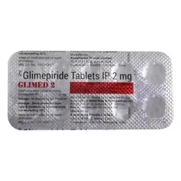 Glimed 2 mg Tablet | Uses, Side Effects, Price | Apollo Pharmacy