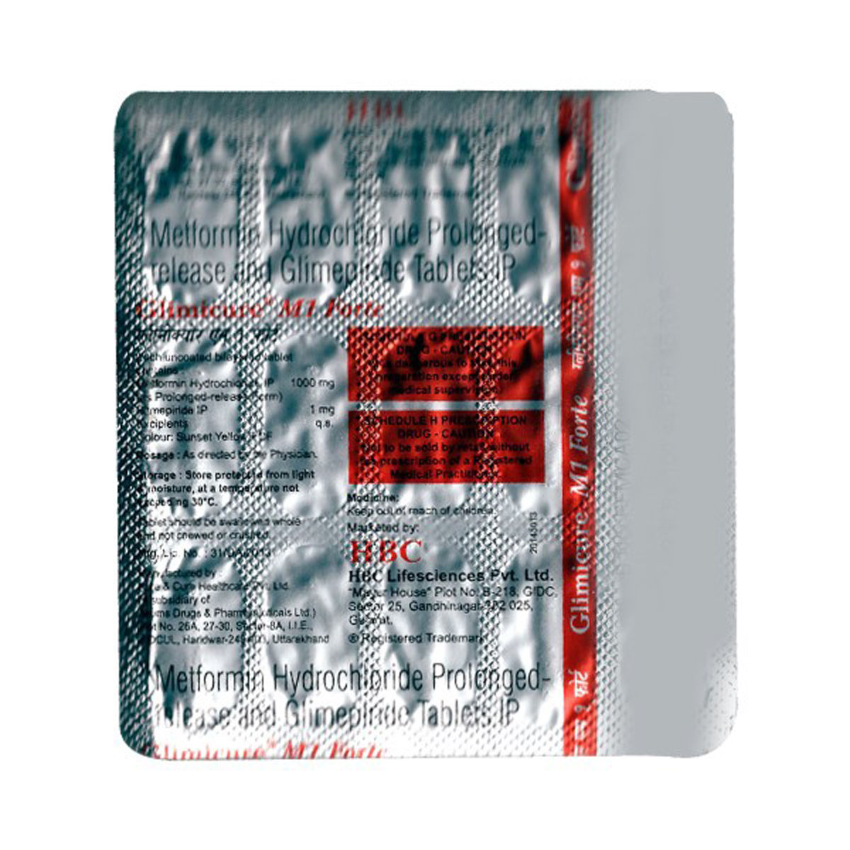 Glimicure M 1 Forte Tablet | Uses, Side Effects, Price | Apollo Pharmacy