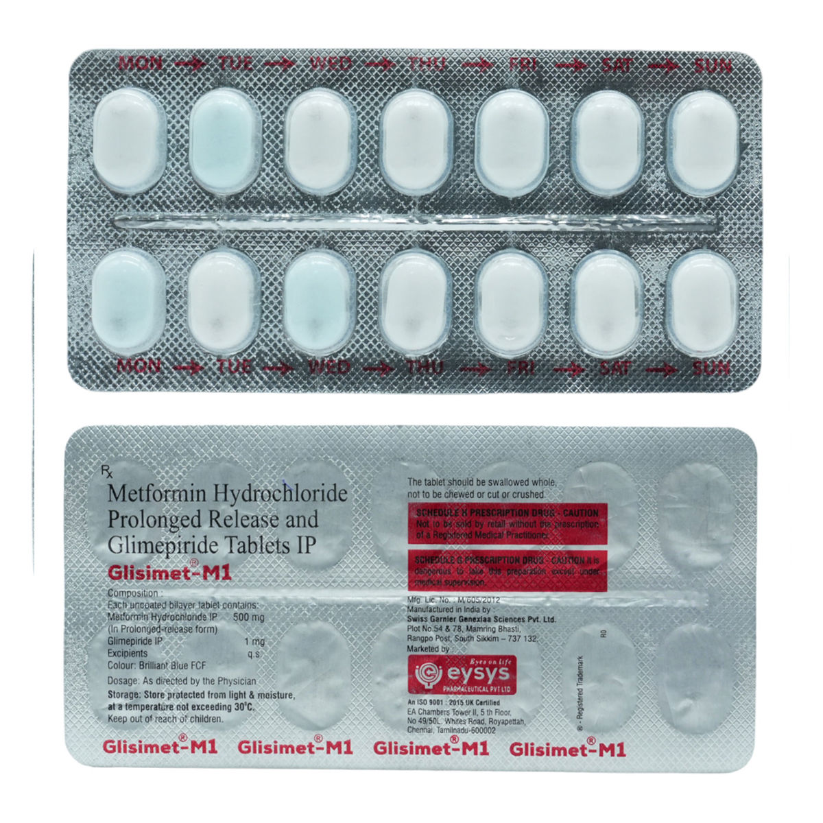 Glisimet-M1 Tab | Uses, Side Effects, Price | Apollo Pharmacy