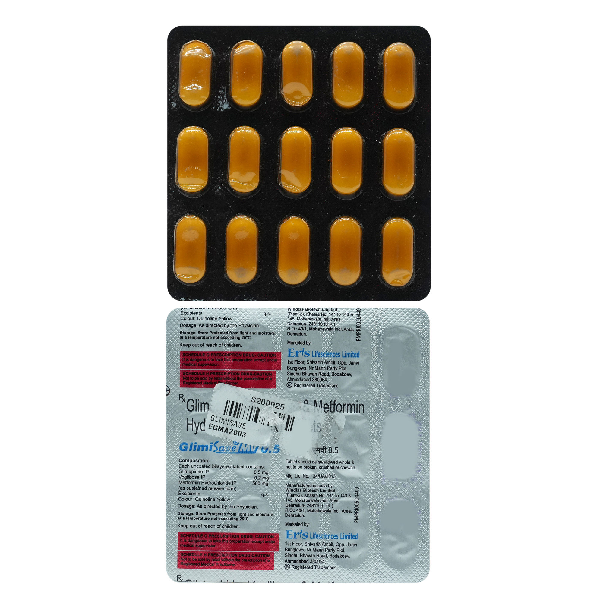Glimisave MV 0.5 Tablet | Uses, Side Effects, Price | Apollo Pharmacy