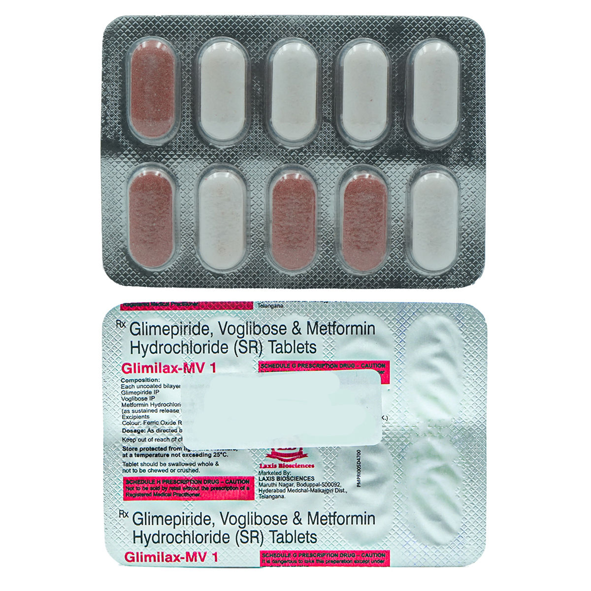 Glimilax-MV 1 Tablet | Uses, Side Effects, Price | Apollo Pharmacy