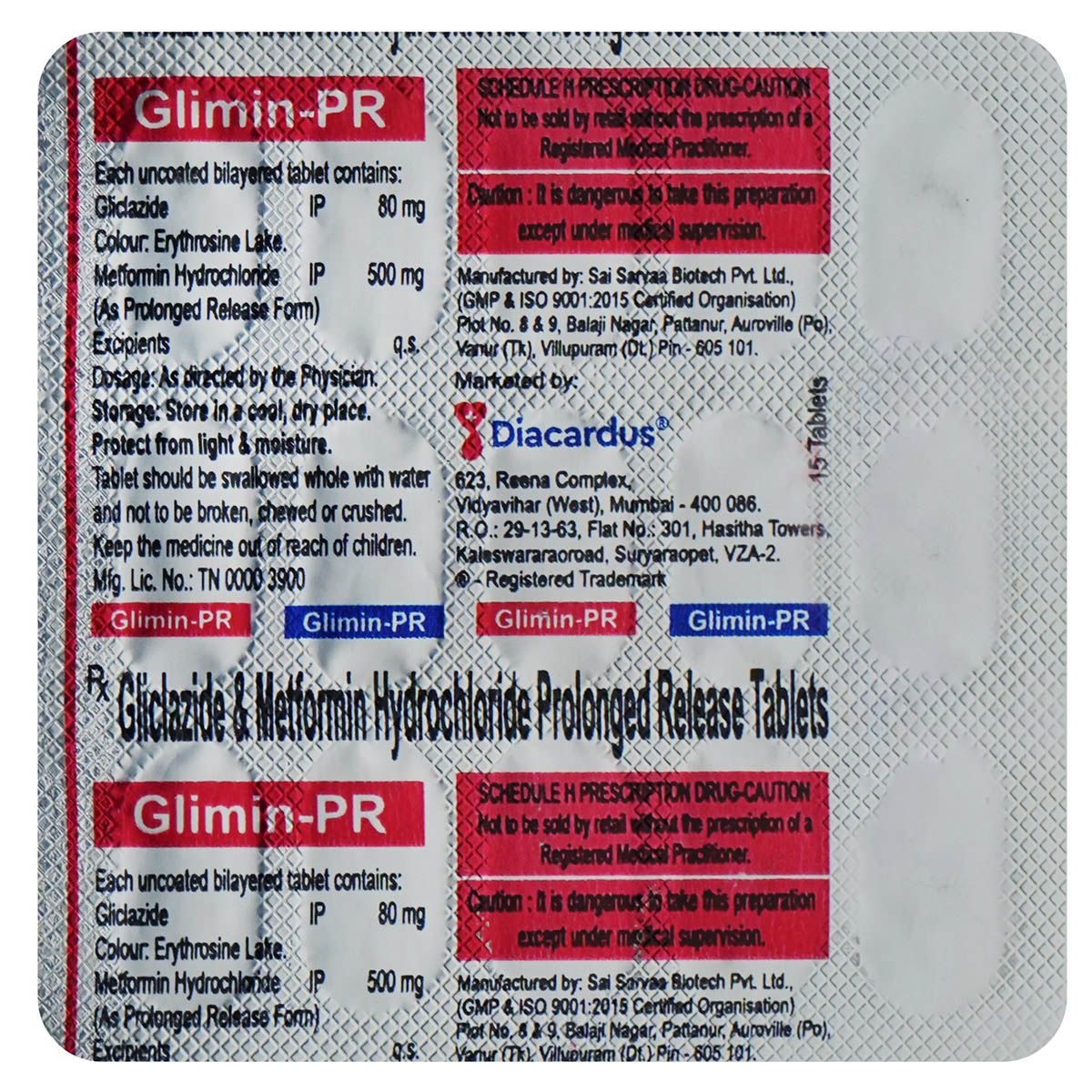 Glimin-PR Tablet | Uses, Side Effects, Price | Apollo Pharmacy