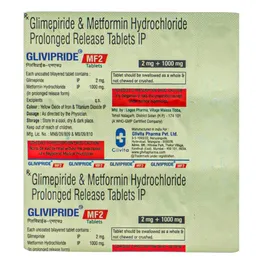 Glivipride MF2 Tablet | Uses, Side Effects, Price | Apollo Pharmacy