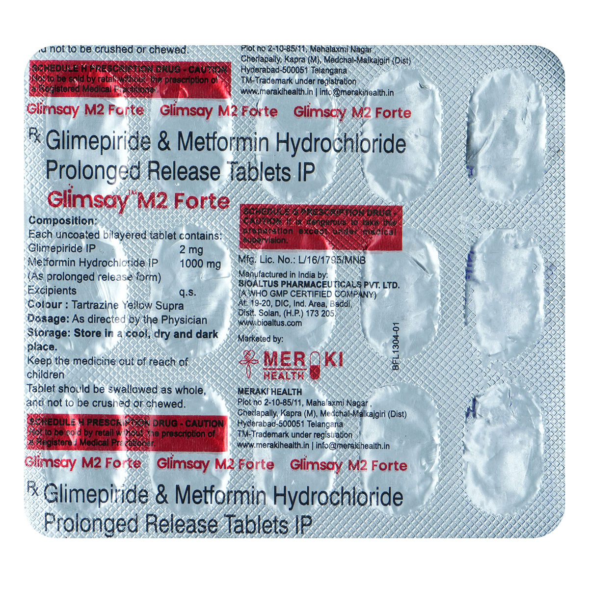 Glimsay M2 Forte Tablet | Uses, Side Effects, Price | Apollo Pharmacy