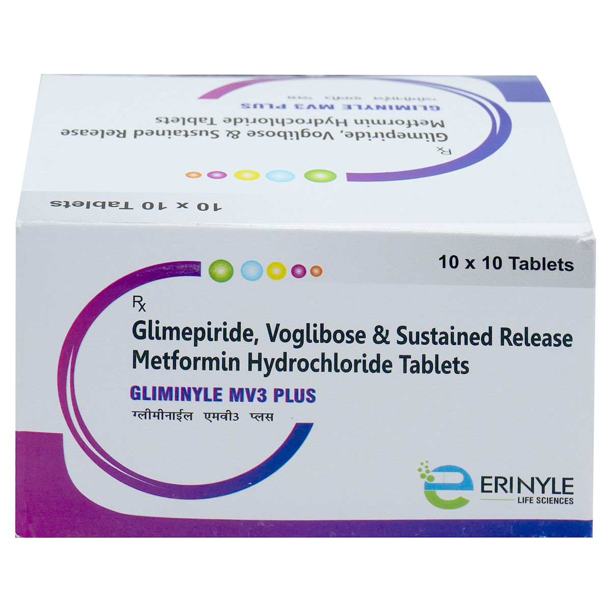 Gliminyle MV3 Plus Tablet | Uses, Side Effects, Price | Apollo Pharmacy