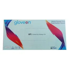 Buy GLOVEON NITRILE EXAMINATION GLOVES PF M 100'S(HARTALEGA) | 19 ...