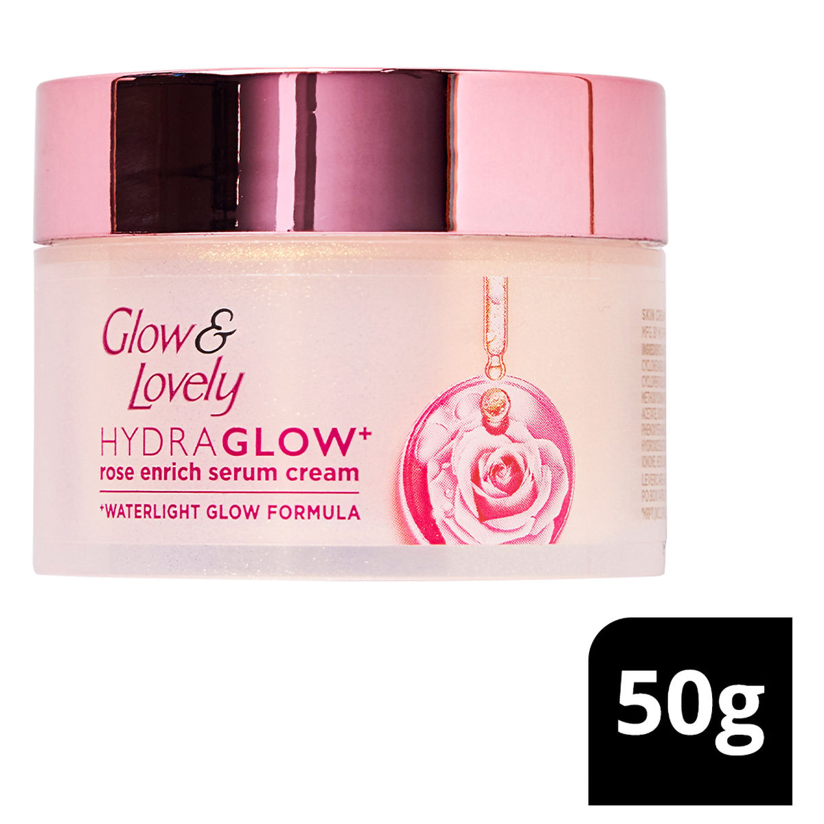 Glow & Lovely Hydra Glow+ Rose Enrich Serum Cream, 50 gm Price, Uses ...
