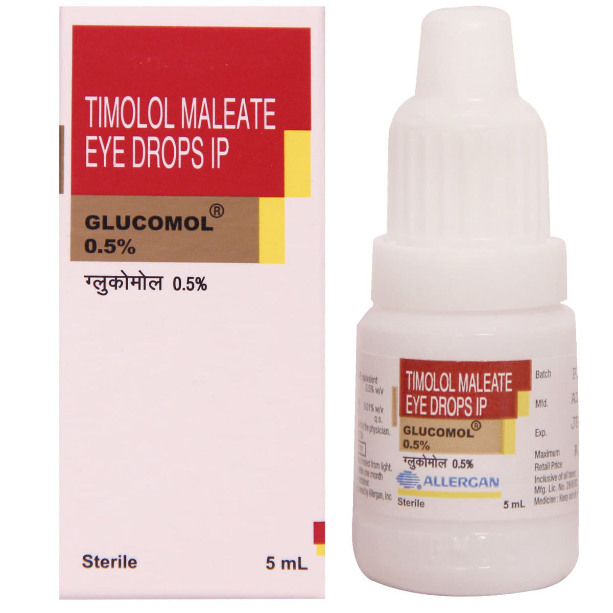 Glucomol 0.5% Eye Drop 5 ml Price, Uses, Side Effects, Composition ...