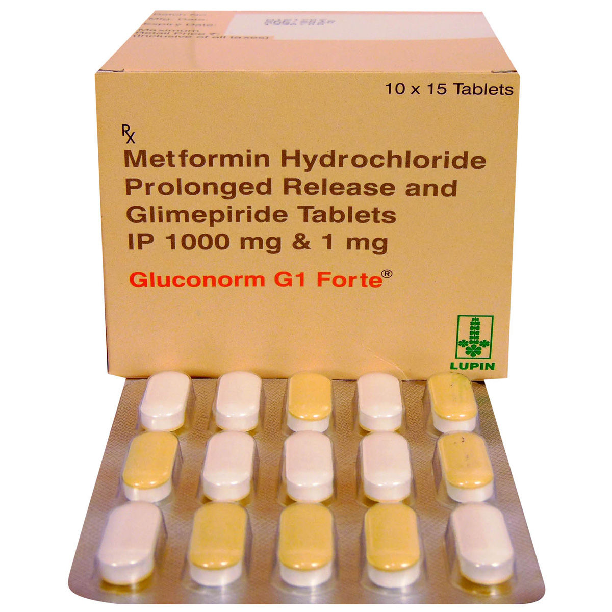 Gluconorm G 1 Forte Tablet | Uses, Side Effects, Price | Apollo Pharmacy