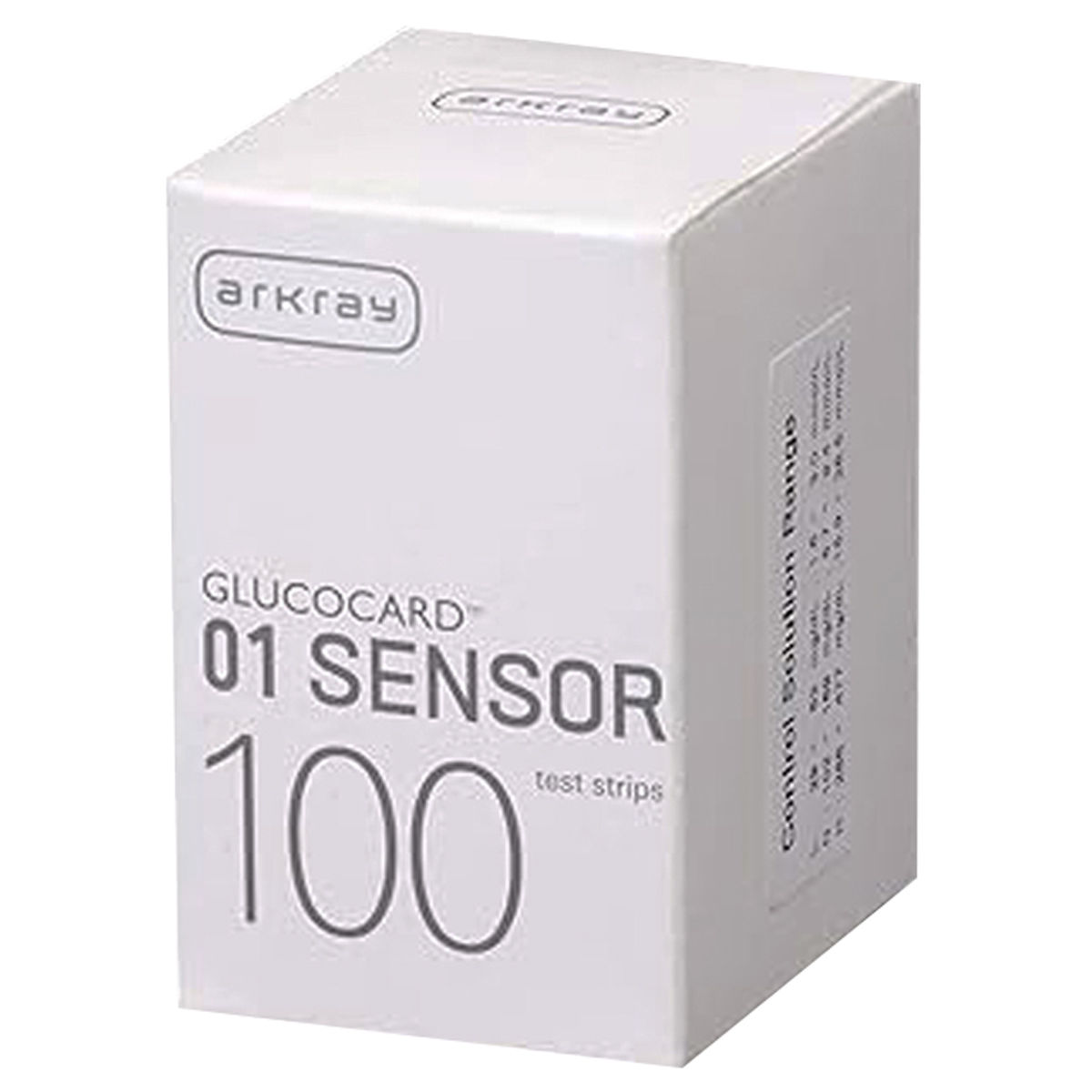 Buy Arkray Glucocard 01 Sensor Test Strips 100, Count | 19 Minutes ...
