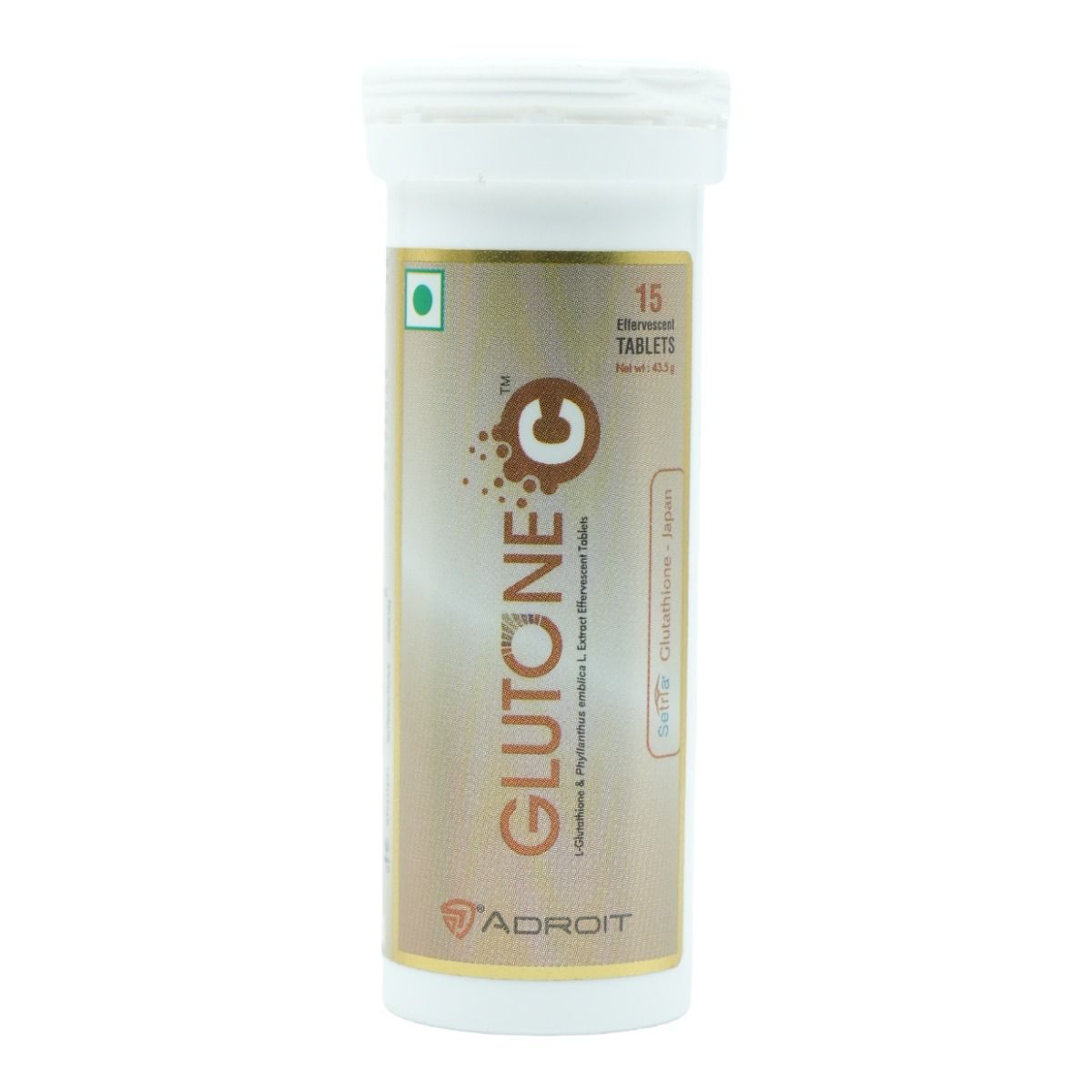 Glutone C Effervescent Tablet | Uses, Side Effects, Price | Apollo Pharmacy
