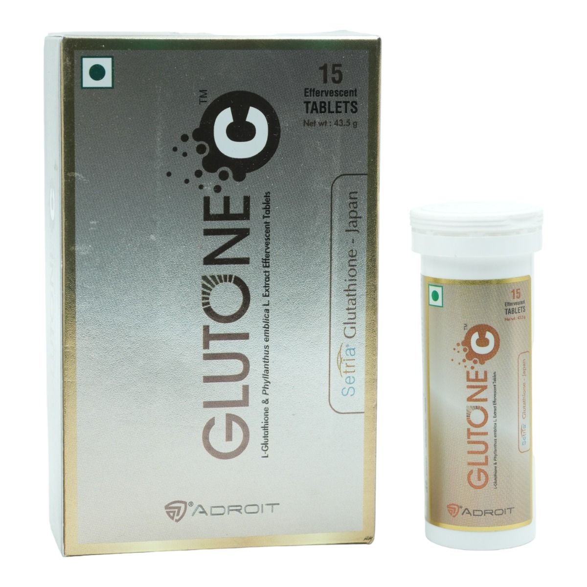 Glutone C Effervescent Tablet 15's Price, Uses, Side Effects ...