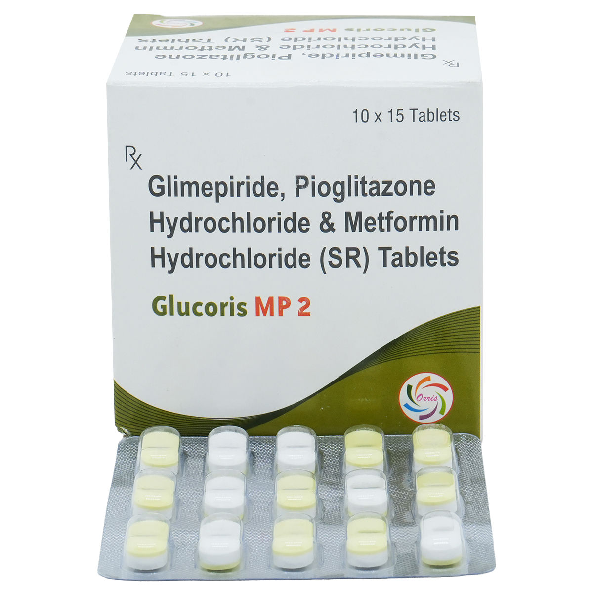 Glucoris MP 2 Tablet | Uses, Side Effects, Price | Apollo Pharmacy