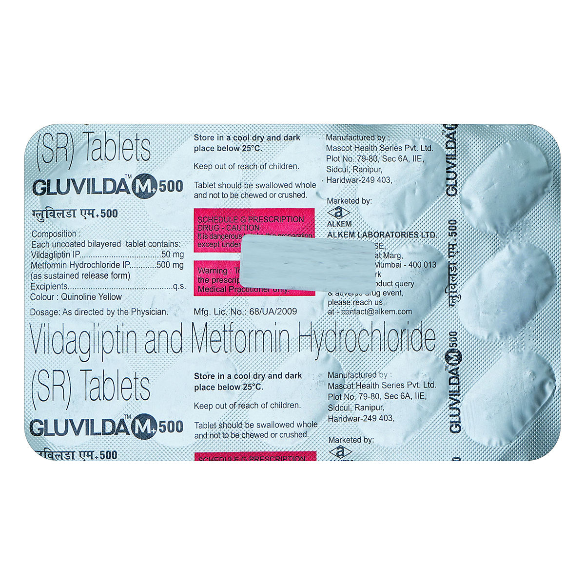 Gluvilda-M 500 Tablet | Uses, Side Effects, Price | Apollo Pharmacy
