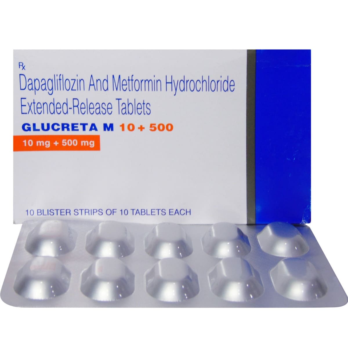 Glucreta M 10/500 Tablet | Uses, Side Effects, Price | Apollo Pharmacy