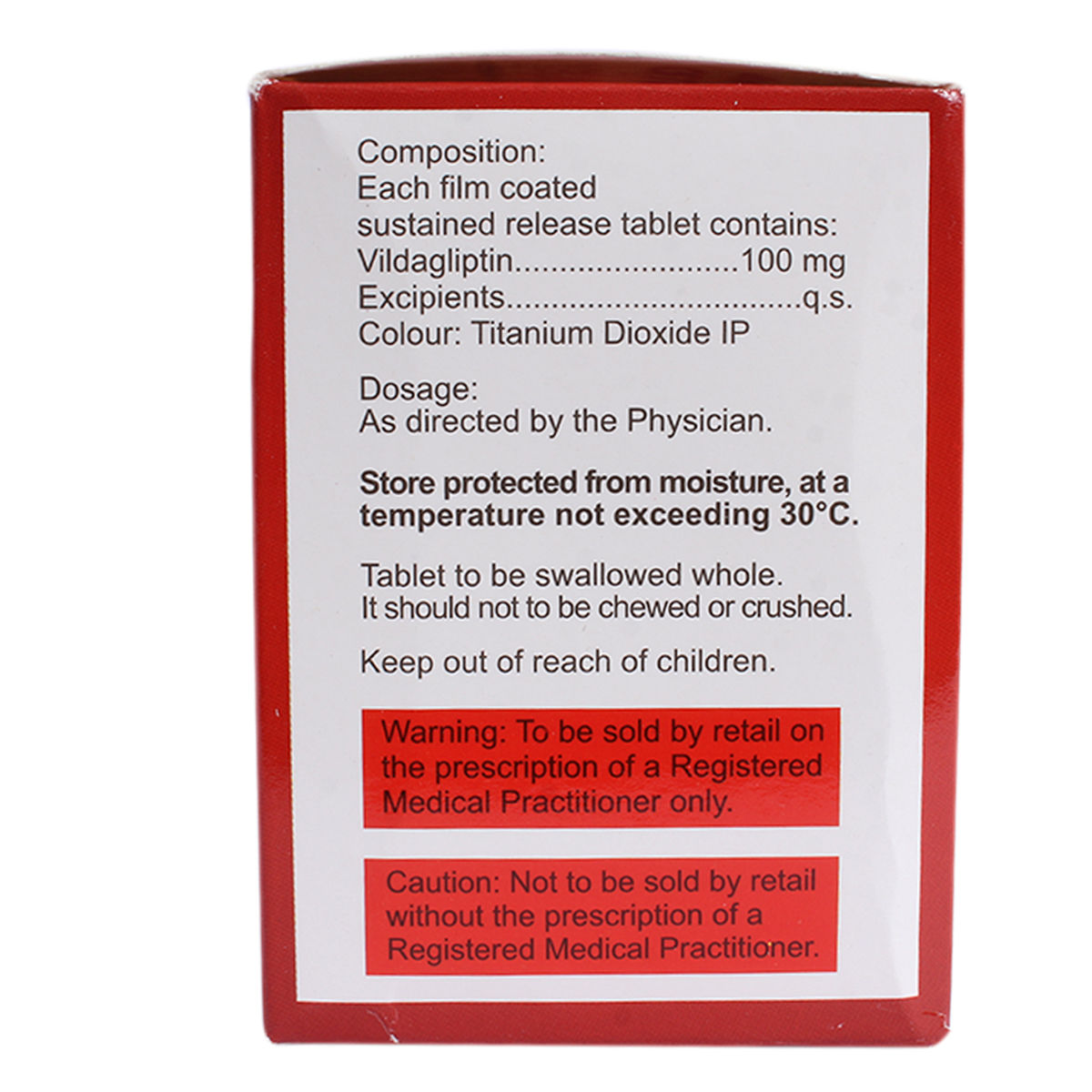 GLUVILDA OD 100 TABLETS 15'S Price, Uses, Side Effects, Composition ...