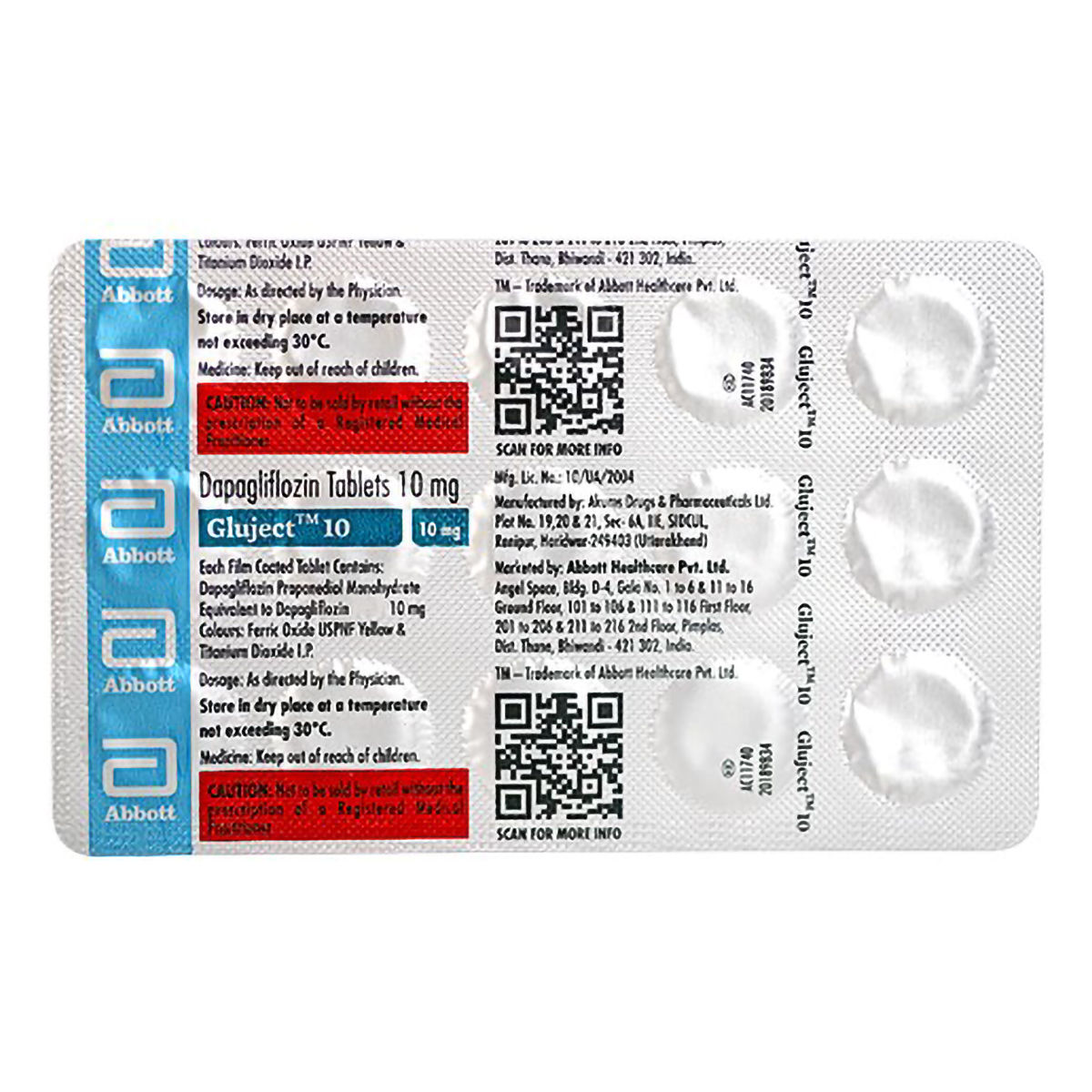 Gluject 10 Tablet | Uses, Side Effects, Price | Apollo Pharmacy