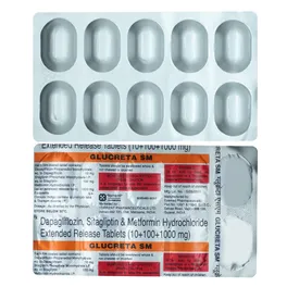 Glucreta SM 10/100/1000 Tablet | Uses, Side Effects, Price | Apollo ...